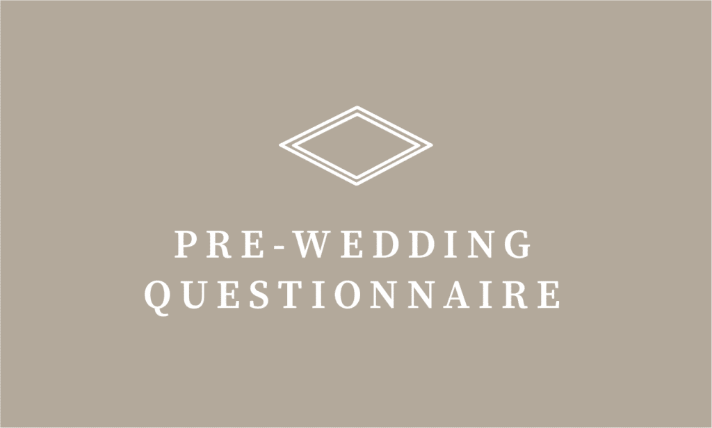 Laurken Kendall - Pre-Wedding Questionnaire - GoodGFX